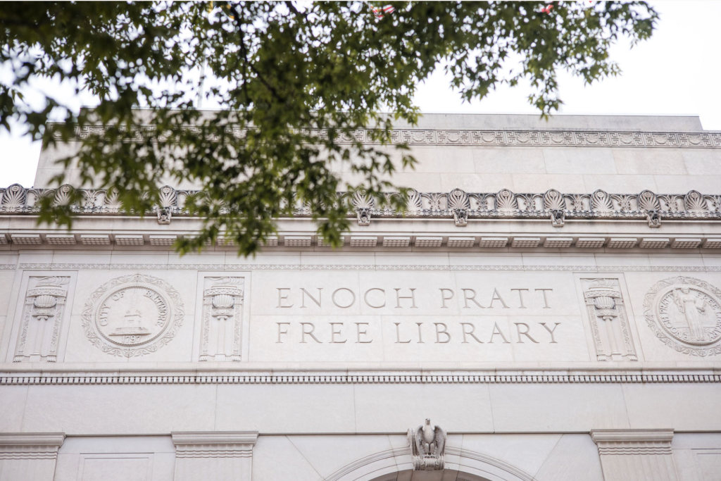 Enoch Pratt Library - Maryland Black Boudoir Photographer